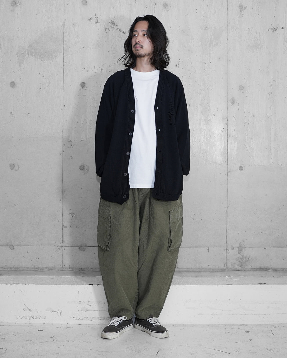 OVERSIZE COTTON CARDIGAN – mù_