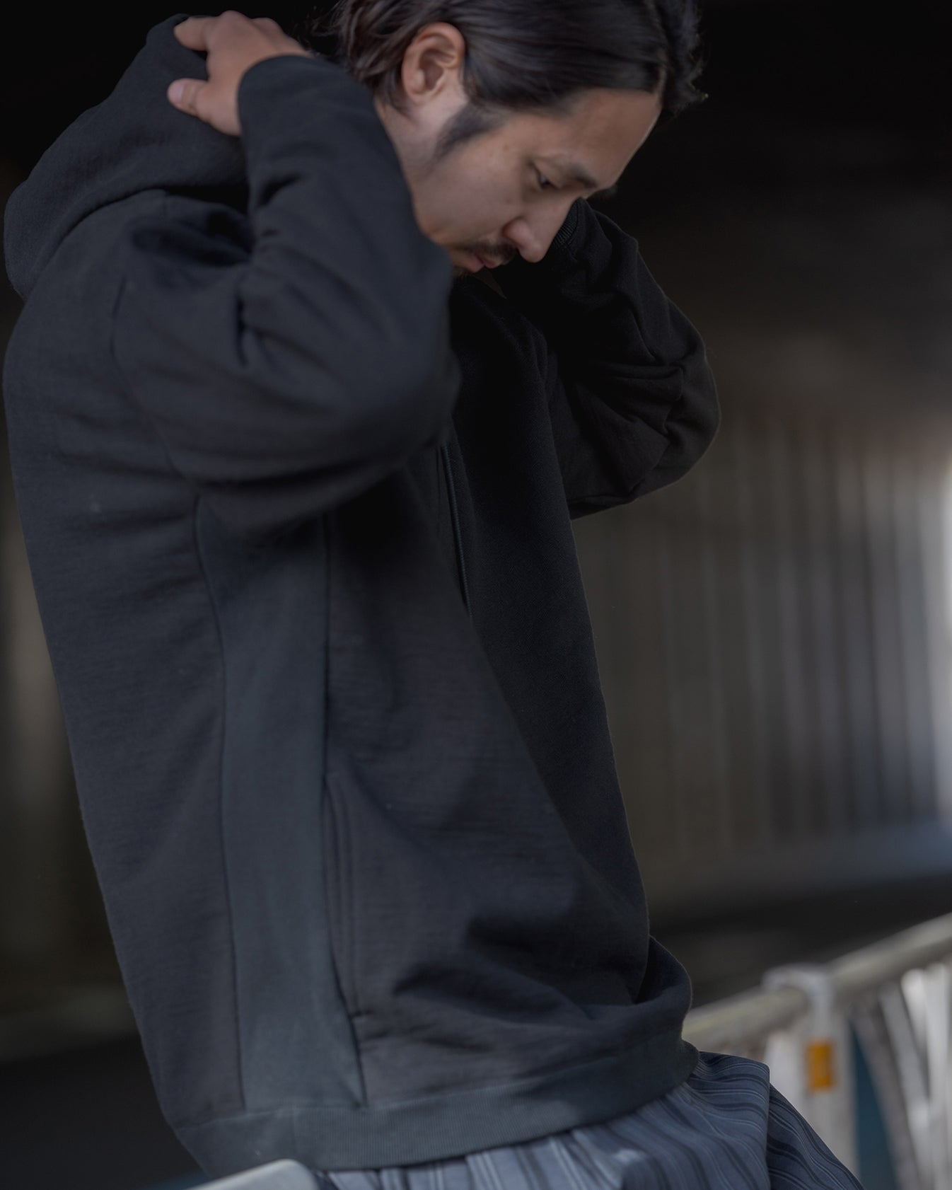 SWEAT HOODIE / SUPIMA COTTON LOOP BACK | 大人が着られる上品なオーバーサイズ | mù_
