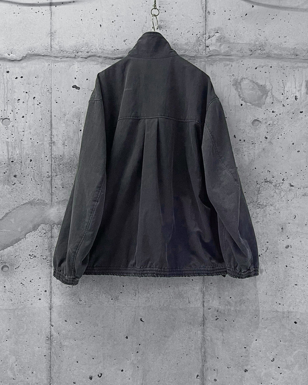 GRAYSCALE STAND COLLAR BLOUSON / mù_lab.#002（グレースケール スタンドカラーブルゾン / ムーラボ ...